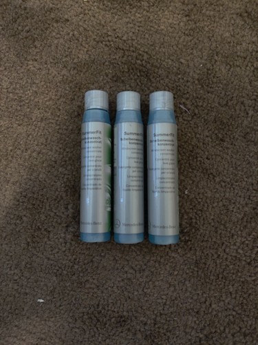 3 Genuine Mercedes SUMMER FIT Windshield Washer Fluid Concentrate ...