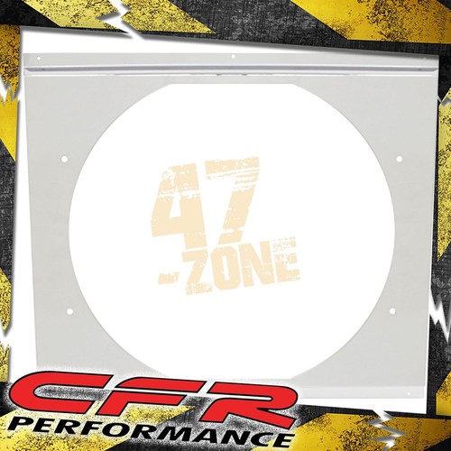 Radiator Chrome Fan Shroud Unit Fits 24X16-1 2" Ultracool Radiators | eBay