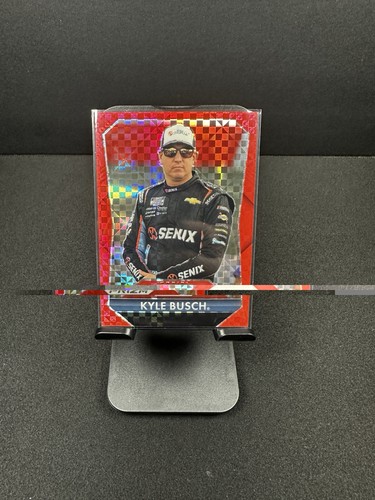 2025 Panini Prizm Racing Kyle Busch #158 Throwback Red Power Prizm /175 ...