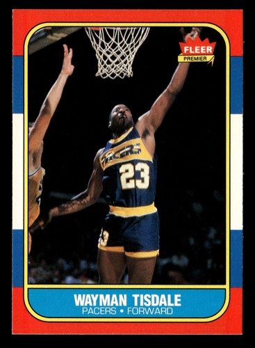 1986 FLEER #113 WAYMAN TISDALE RC PACERS | eBay