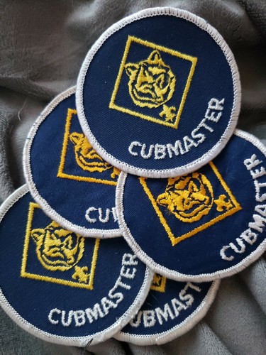 Lot of 5 BSA Boy Scout Cub Scout Cubmaster Rank Shoulder Official ...