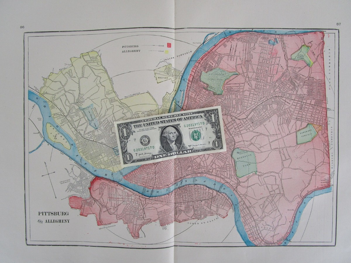 Mapa De Vías Fluviales De Pittsburgh Regional Tunnel System | ALCOSAN