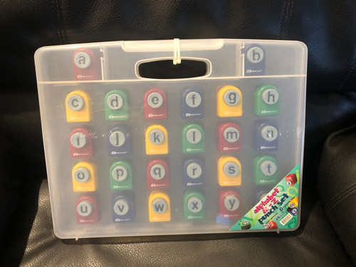 Armada 26 Alphabet A-Z Paper Punch Set with Carrying Case. new, htf | eBay
