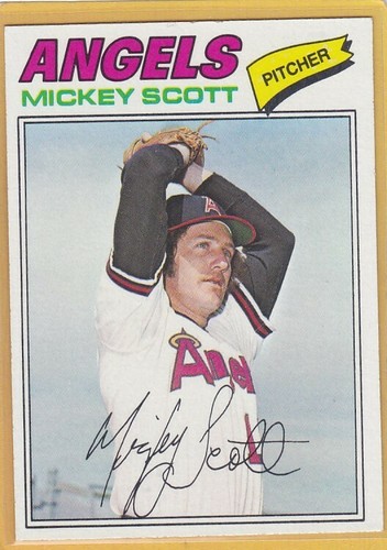 1977 TOPPS BASEBALL MICKEY SCOTT #401 ANGELS EXMT/EXMT+ *91277 | eBay