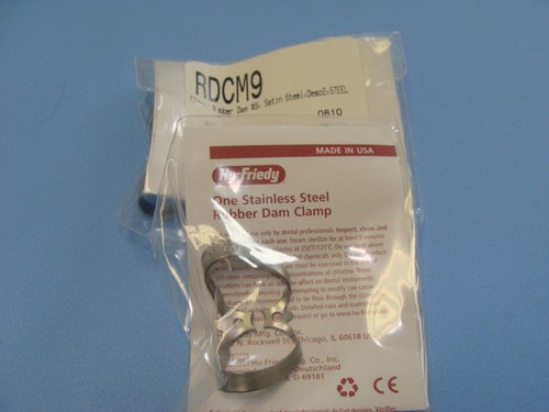 Rubber Dam Clamp No 09 | RDCM9 | HU FRIEDY | eBay