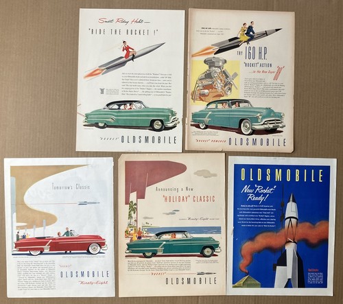 Oldsmobile 1952 Advertisements Lot of 5 | eBay