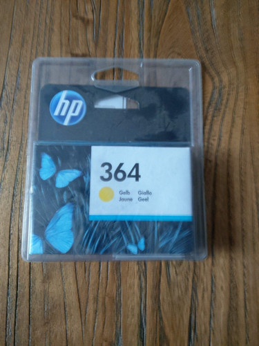 HP 364 Yellow Ink Cartridge Expired May 2020 | eBay