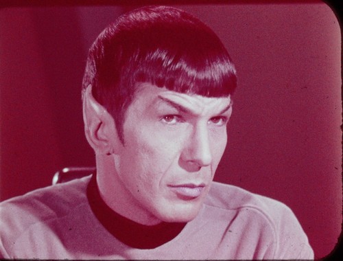 Star Trek TOS 35mm Film Clip Tomorrow is Yesterday SPOCK Leonard Nimoy ...