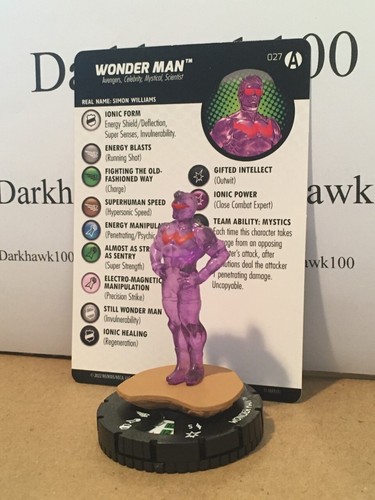 Heroclix Wonder Man 027 Marvel Avengers Forever 27 | eBay