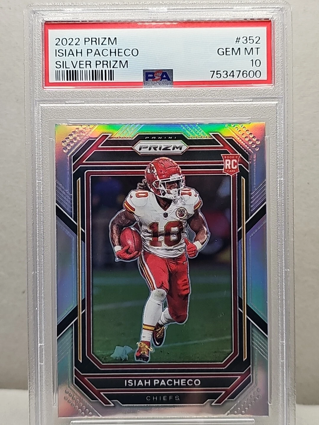 Isiah Pacheco 2022 Prizm #352 Silver Price Guide - Sports Card Investor