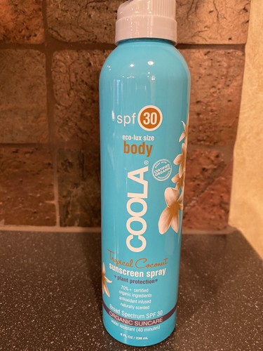 Coola Sport Continuous Spray SPF30 - TROPICAL COCONUT - 8 OZ / BRAND ...