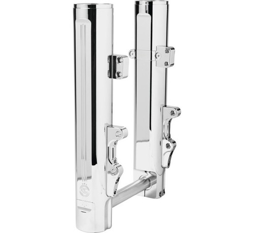 Performance Machine Fork Legs Chrome Dual Disc, Stock or PM Calipers ...
