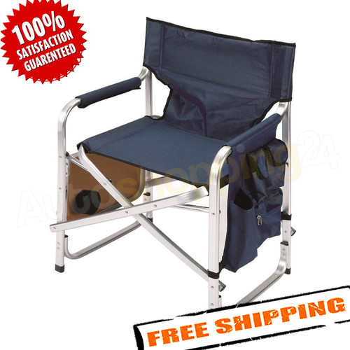 Faulkner 48872 Director's Blue Camp Chair | eBay
