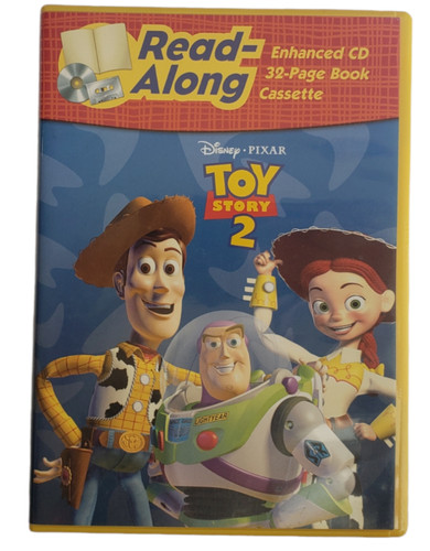 Toy Story 2 CD Read Along With Book, CD only (NO Cassette) Disney Pixar ...