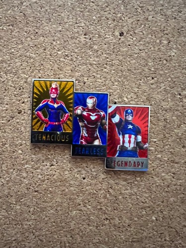 Marvel Disney Pin - Avengers Captain America Iron Man - Tenacious ...