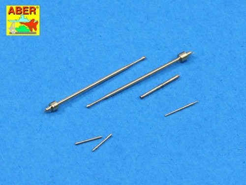 SET OF BARRELS AND PERISCOPES FOR GERMAN U-BOOT TYPE IX #S-350-L70 1/ ...