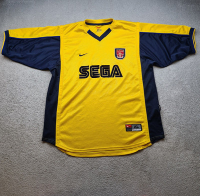 Arsenal Shirt Sega for sale | eBay