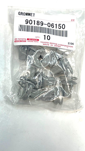 10-PC PK 1989-2019 GENUINE TOYOTA & LEXUS GROMMET FENDER LINER 90189 ...