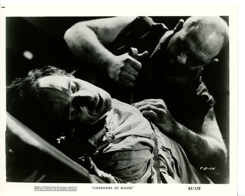 Vintage 8x10 Photo Corridors of Blood 1963 Betta St. John Christopher ...