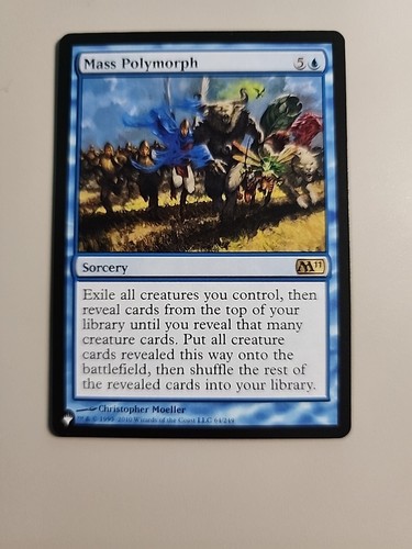 MTG Mass Polymorph The List - Magic 2011 64/249 Regular Rare | eBay