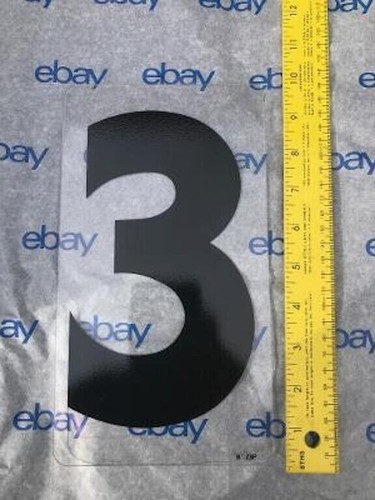 8 inch zip number changeable outdoor signage marquee NUMBERS Number 3 ...