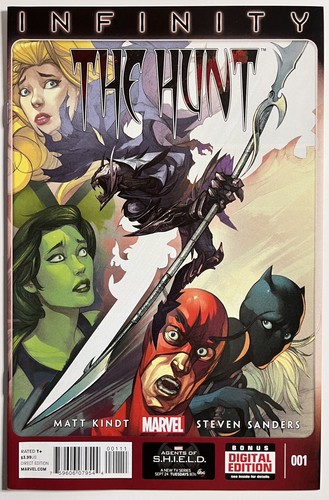 Infinity the Hunt 1 NM Shuri Lots of First Appearances 2013 Marvel | eBay