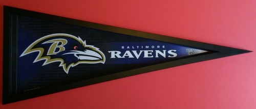 12x30 Baltimore ravens frame pennant | eBay
