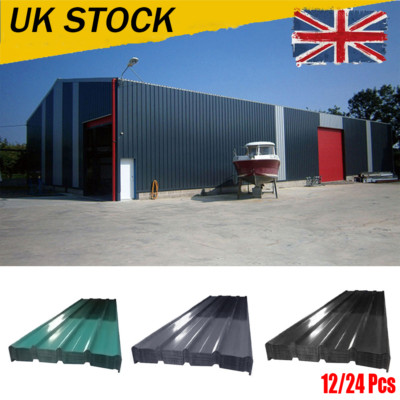 Galvanised Corrugated Roof Sheets for sale | eBay UK