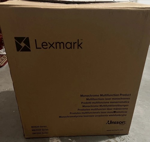 Lexmark Mx521ade Multifunction Monochrome Laser Printer - Black/Grey ...
