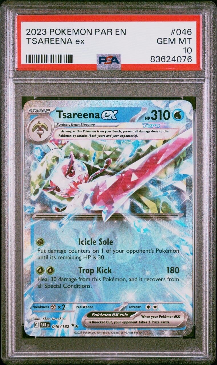 Tsareena ex 2023 Scarlet & Violet: Paradox Rift #046/182 Double Rare ...