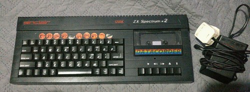Sinclair ZX Spectrum Plus +2 Computer 128K Vintage Tested & Working ...