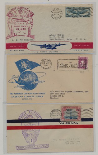 US - 3 Airmail Covers Lot # 152 | eBay