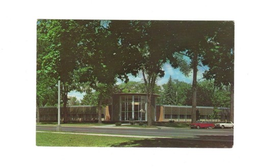ENDICOTT MUNICIPAL BUILDING NEW YORK 1975 POSTCARD JOHNSON SHOE CORP ...