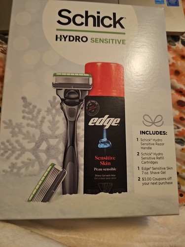 SCHICK HYDRO SENSITIVE SHAVE MENS GIFT SET | eBay