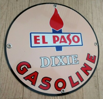 Dixie Gas Sign In Collectible Gas & Oil Advertising Signs for sale | eBay