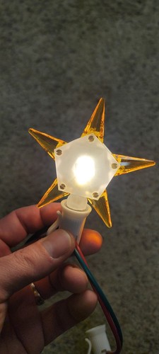 Matchless Star LightTree Topper Replica With Real Crystal Yellow | eBay