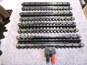 K-line Super Snap Track One Terminal & Three 10" Straight O-Gauge ...