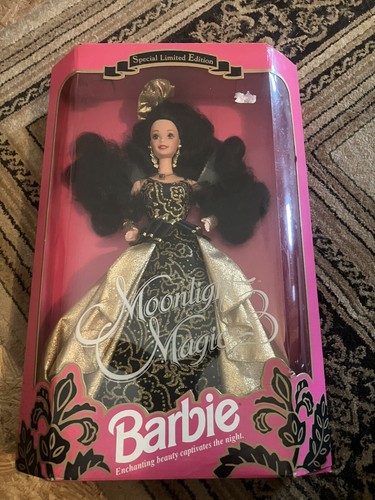 New Barbie Moonlight Magic Doll 1993 Black Hair Caucasian #10608 ...