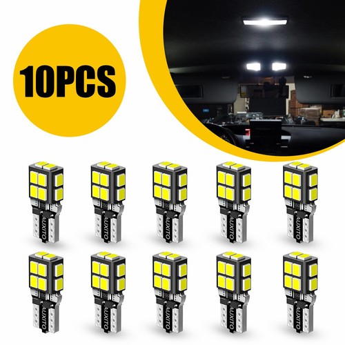 Fit Toyota Corolla AUXITO LED T10 194 168 W5W License Plate Light ...