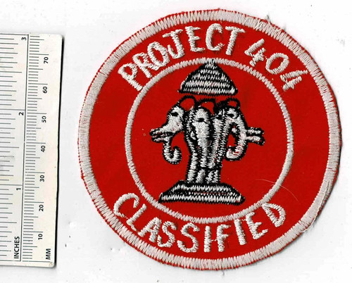 Vietnam War LAOS PROJECT 404 Classified Elephant US Army Shoulder Patch ...