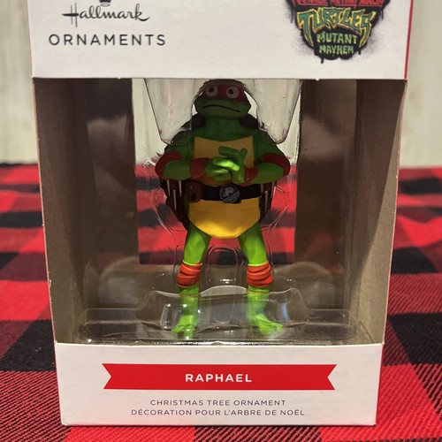 Lot of 2 Hallmark TMNT Ninja Turtles Christmas Tree Ornaments Mikey ...