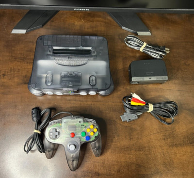 Nintendo 64 Smoke Grey Console for sale | eBay