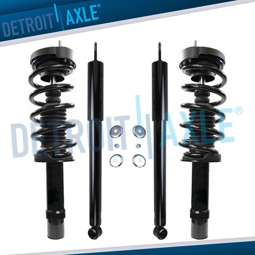 AWD Front Struts & Spring Rear Shocks for 2012 - 2019 Dodge Charger ...