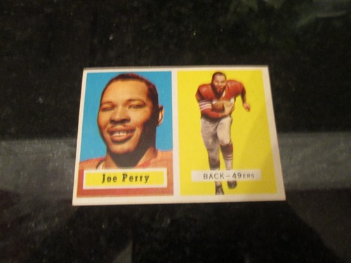 1957 TOPPS FOOTBALL CARD of HOFER #129 JOE PERRY- NICE SHAPE | eBay