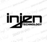 DECAL FOR INJEN LOGO PERFORMANCE VINYL STICKER INTAKE AIR FILTER ...