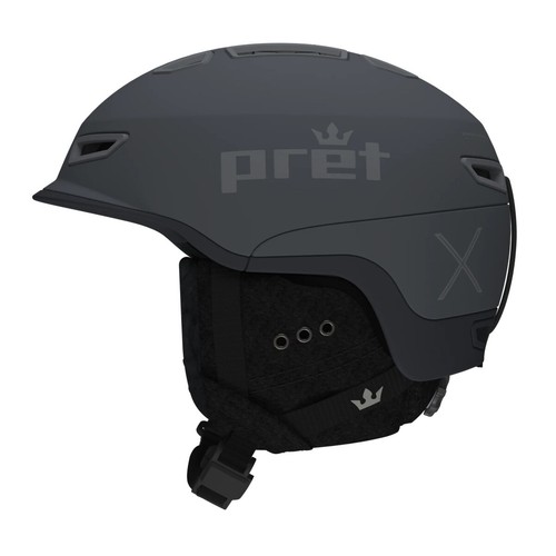 PRET HELMETS Fury X Gray Snowboard and Ski Helmet (02PMGY) | eBay