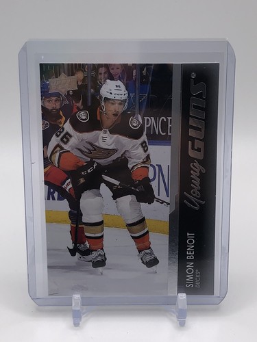 2021-22 Upper Deck Series 1 Young Guns Simon Benoit No. 228 | eBay