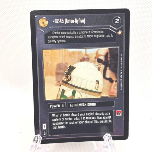 Star Wars CCG Special Edition Limited BB Dark Side R2-A5 Artoo-Ayfive ...
