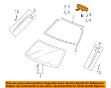 Honda Civic Rear View Interior Mirrors for sale | eBay
