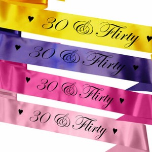 30th Birthday Sash for sale | eBay
